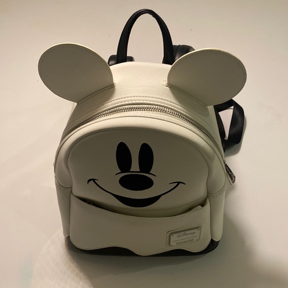 Loungefly | Bags | Disney Lounge Fly Mickey Boo Backpack Glows At Night ...